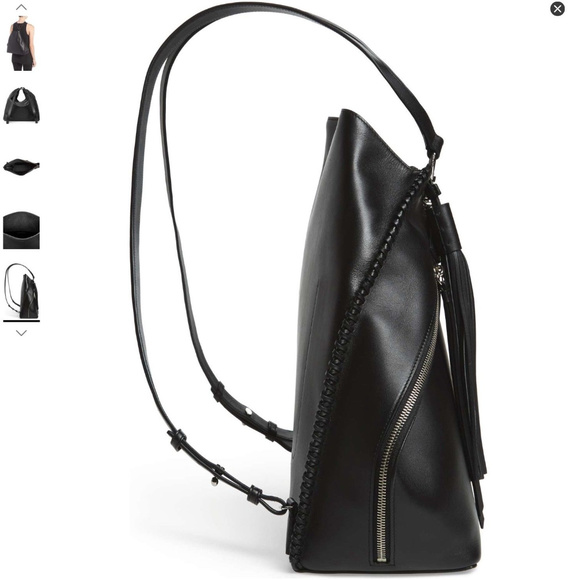 All Saints | Bags | Allsaints Pearl Convertible Leather Backpack | Poshmark